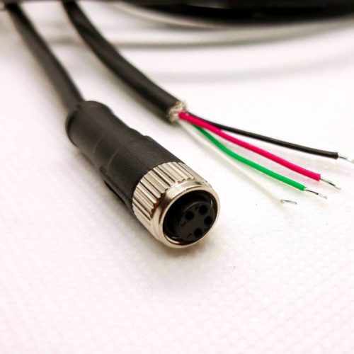 Autosport Labs M8 3P Male to Bare Wire Sensor Pigtail - Petrel Data Systems